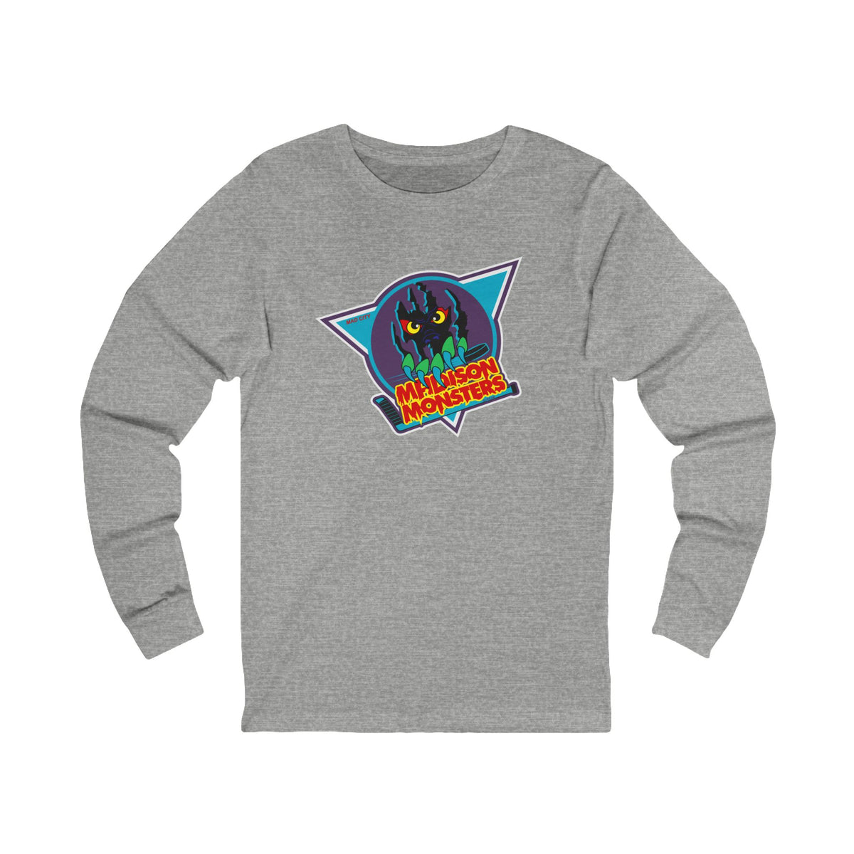 Madison Monsters Long Sleeve Shirt – Vintage Ice Hockey
