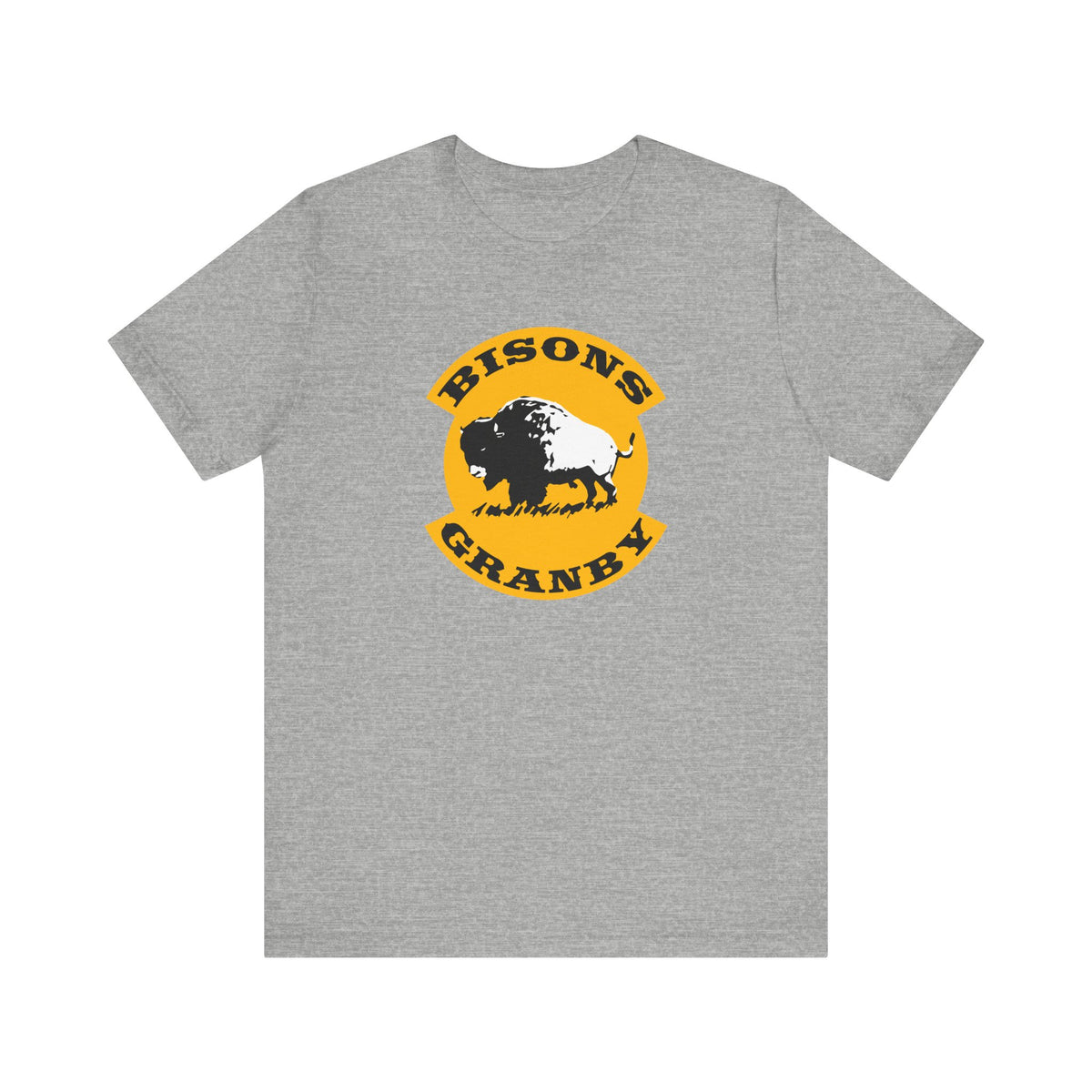 Granby Bisons T-Shirt (Premium Lightweight) – Vintage Ice Hockey