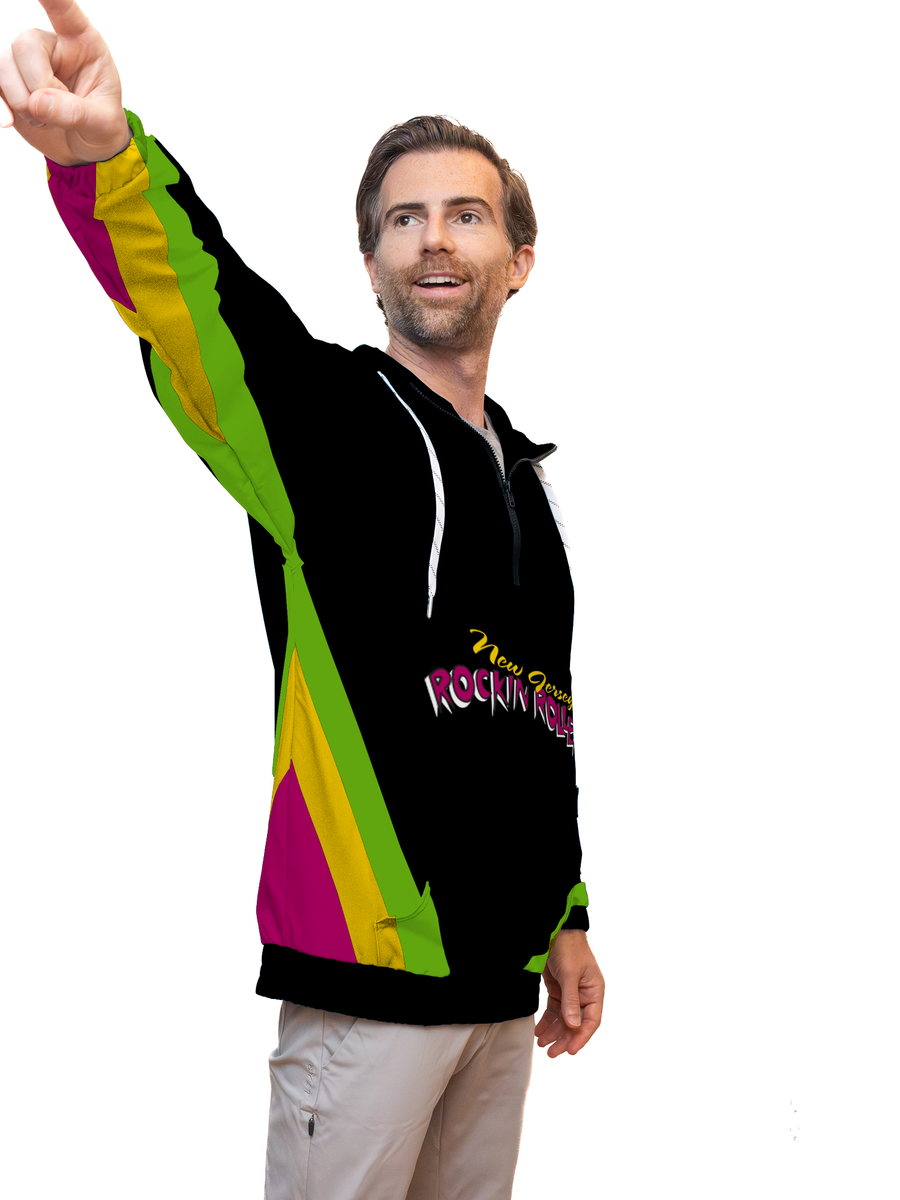 New Jersey Rockin' Rollers Hockey Windbreaker – Vintage Ice Hockey