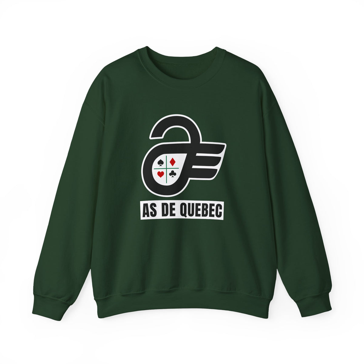 Quebec Aces 1970s Style Crewneck Sweatshirt – Vintage Ice Hockey