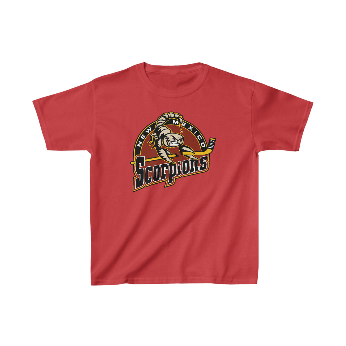 New Mexico Scorpions 2000s T-Shirt (Youth) – Vintage Ice Hockey