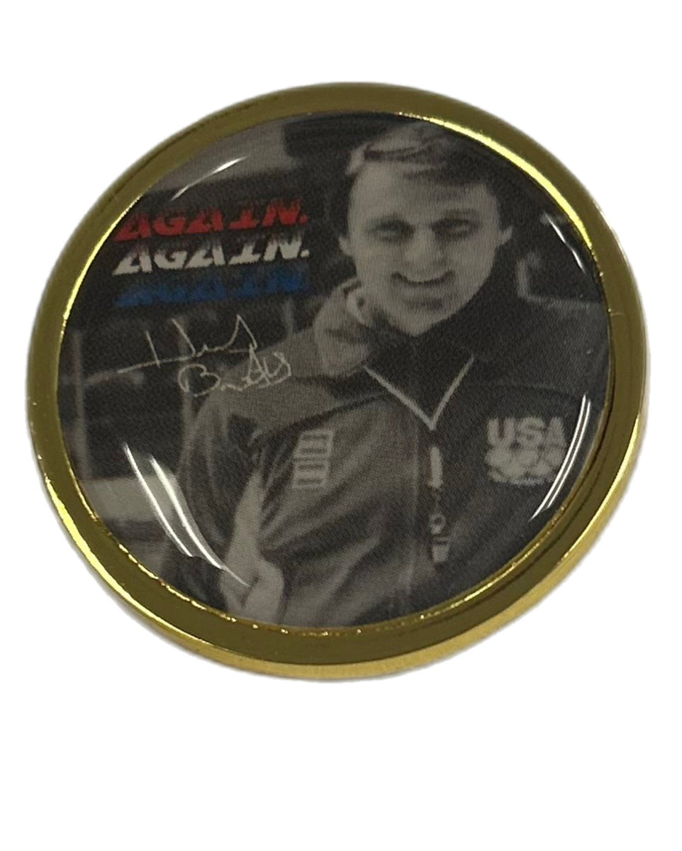 Herb Brooks Again Again Again Miracle on Ice 1980 Official Lapel Pin ...
