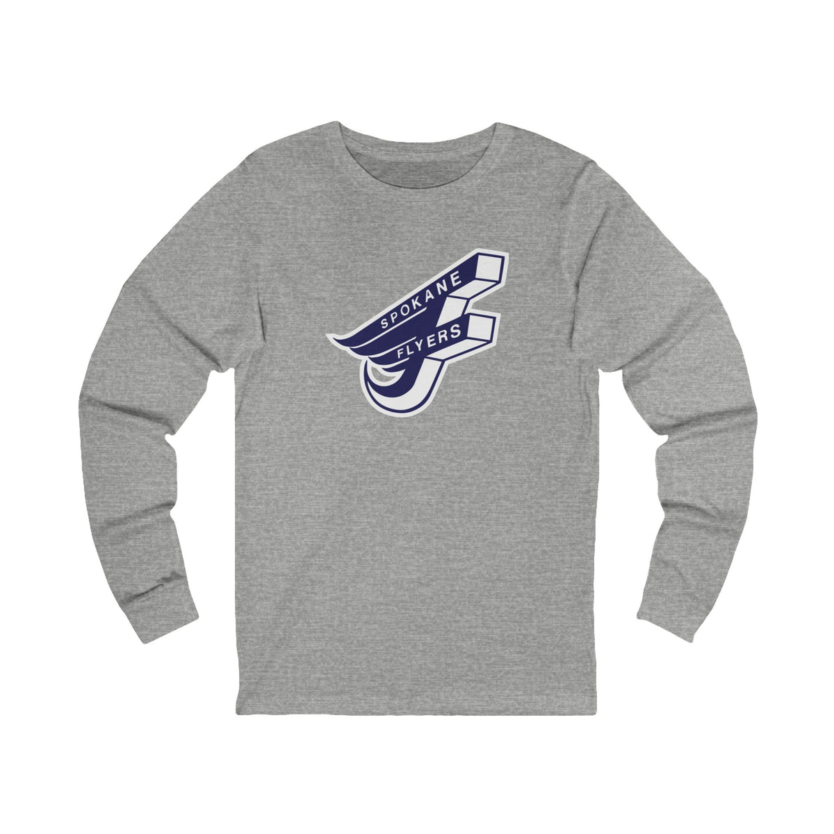 Spokane Flyers F Long Sleeve Shirt – Vintage Ice Hockey