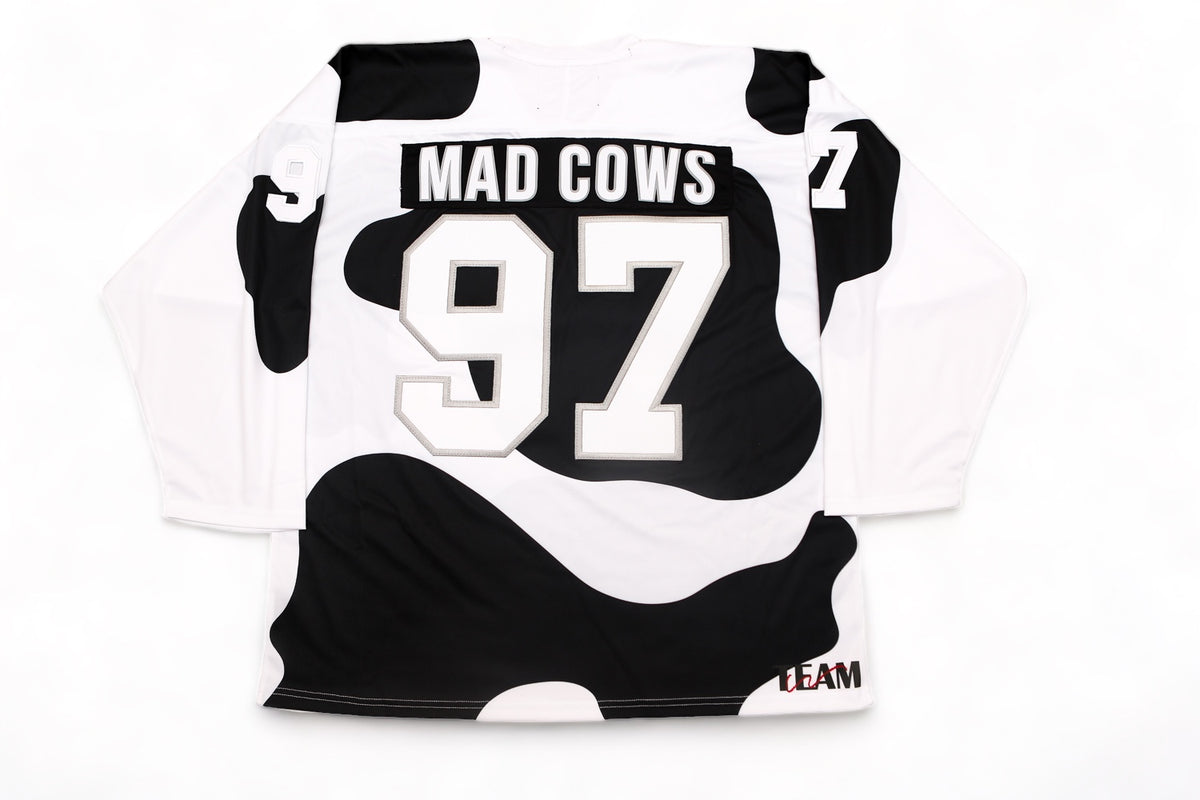 Columbus Mad Cows Jersey (CUSTOM - PRE-ORDER) – Vintage Ice Hockey