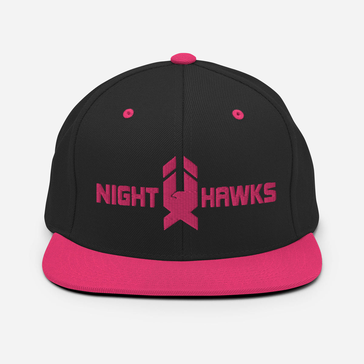 New Haven Nighthawks Pink Snapback Hat – Vintage Ice Hockey