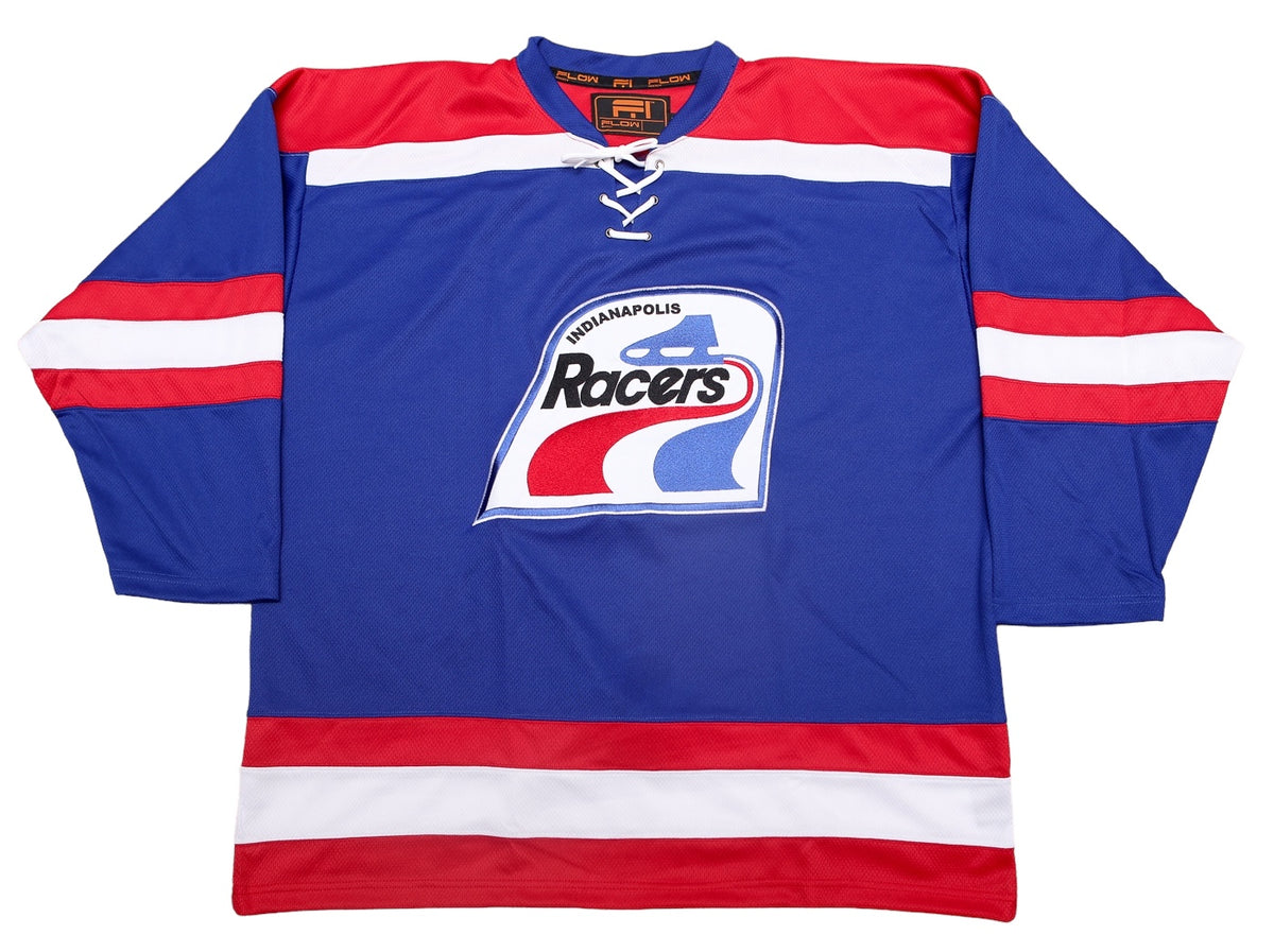 Indianapolis Racers 1978-79 Replica Jersey (BLANK) – Vintage Ice Hockey