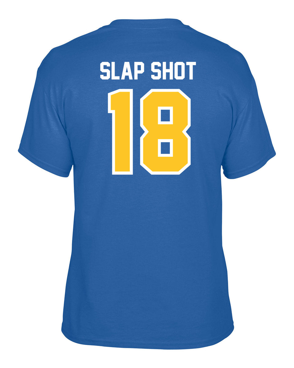 Charlestown Chiefs T-Shirt (#18 Slap Shot) – Vintage Ice Hockey