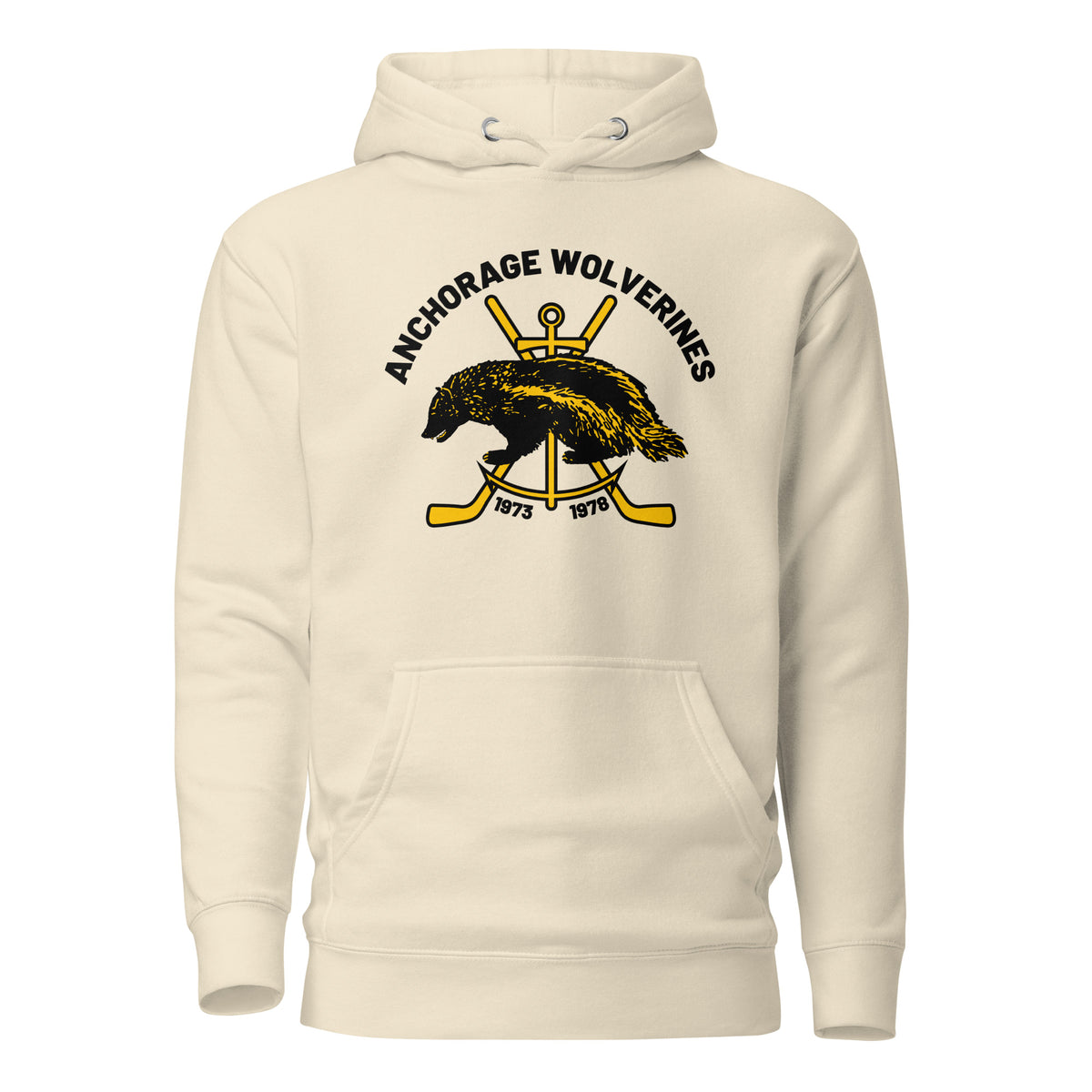 Anchorage Wolverines Hoodie (Premium) – Vintage Ice Hockey