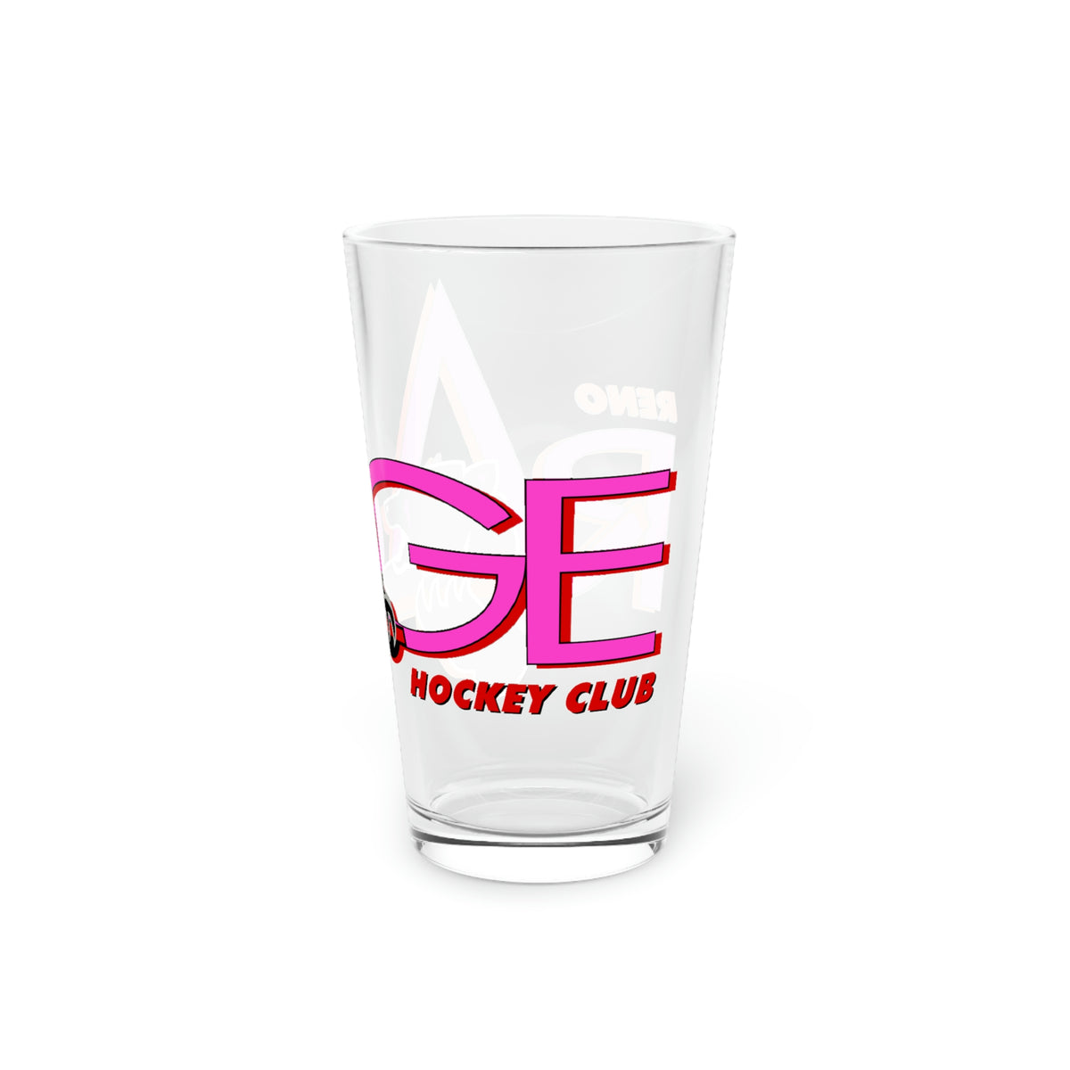 Reno rage Pint Glass – Vintage Ice Hockey