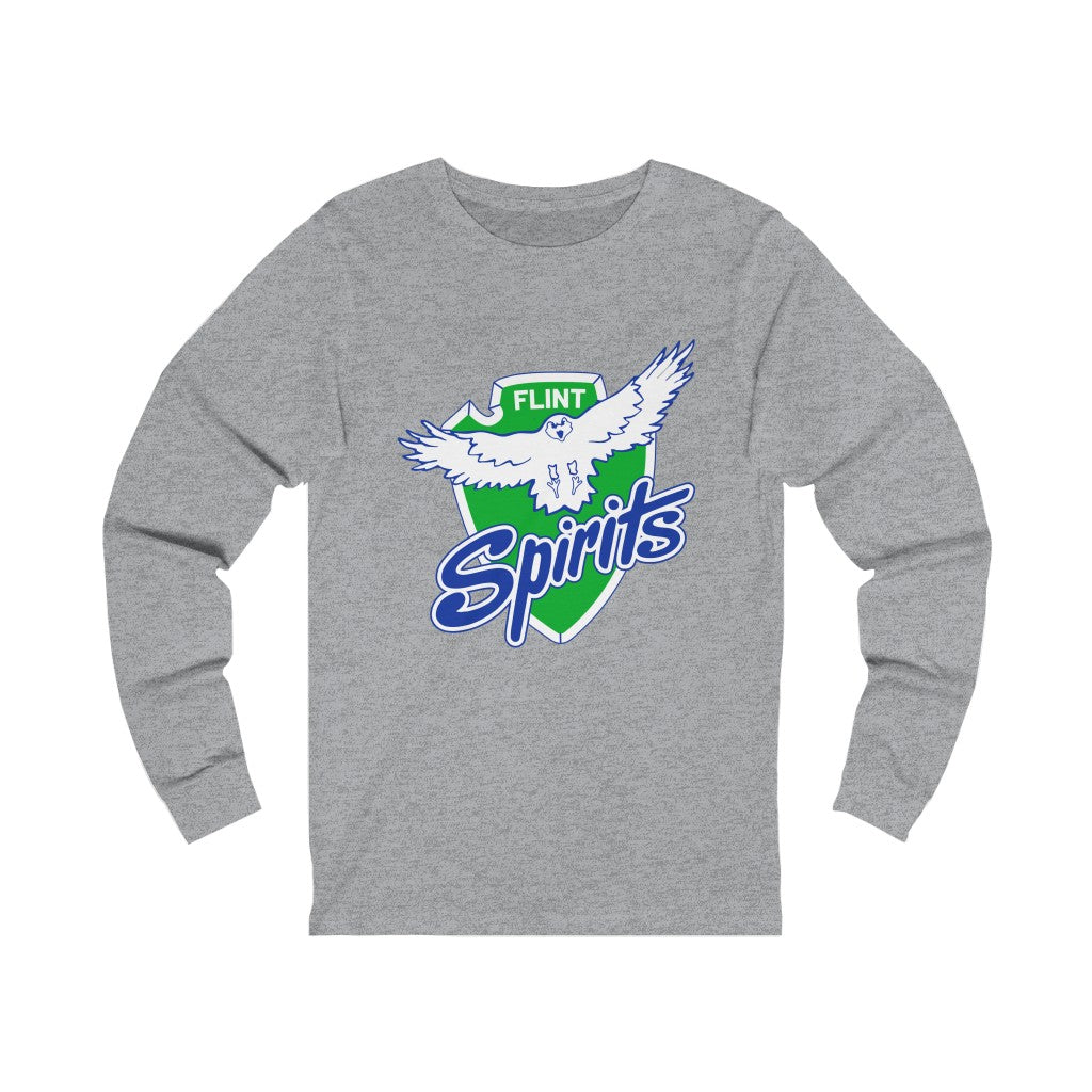 Flint Spirits Long Sleeve Shirt – Vintage Ice Hockey