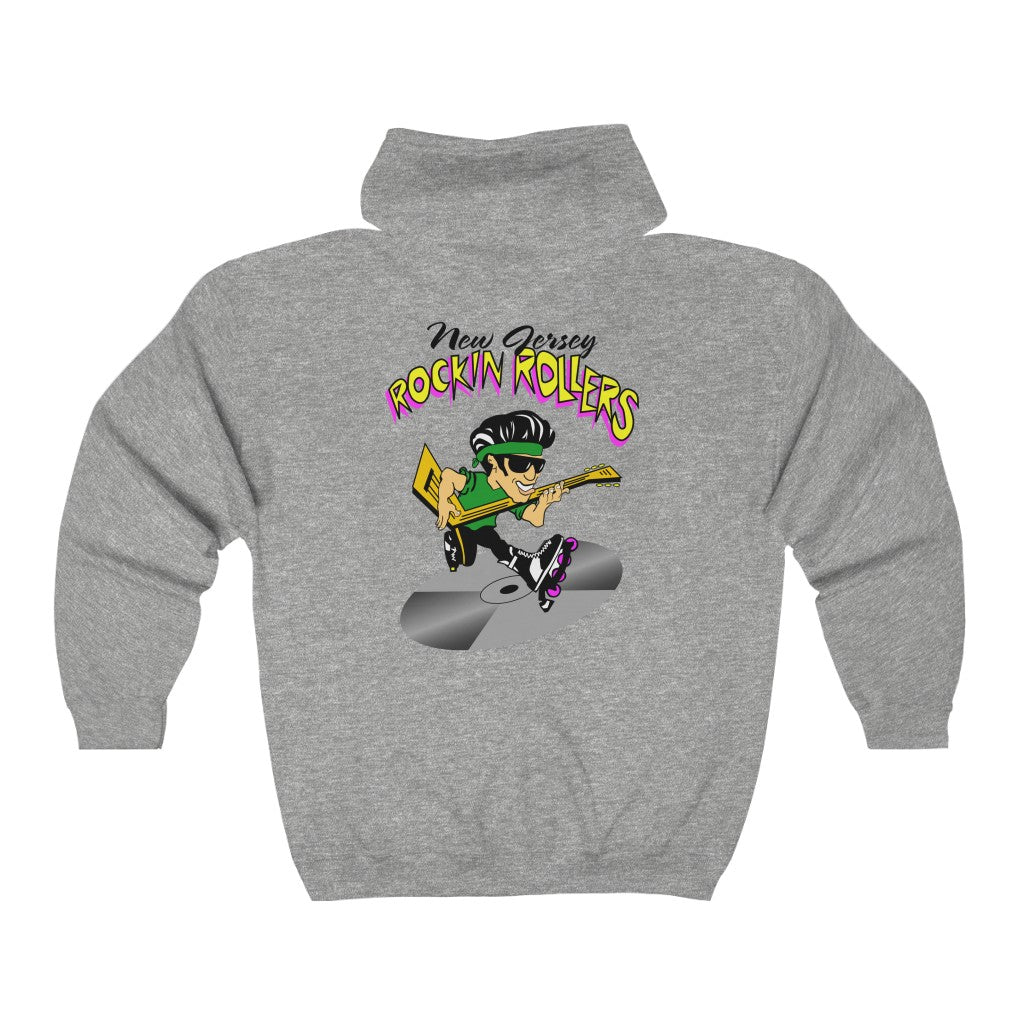 New Jersey Rockin Rollers Hoodie (Zip) – Vintage Ice Hockey