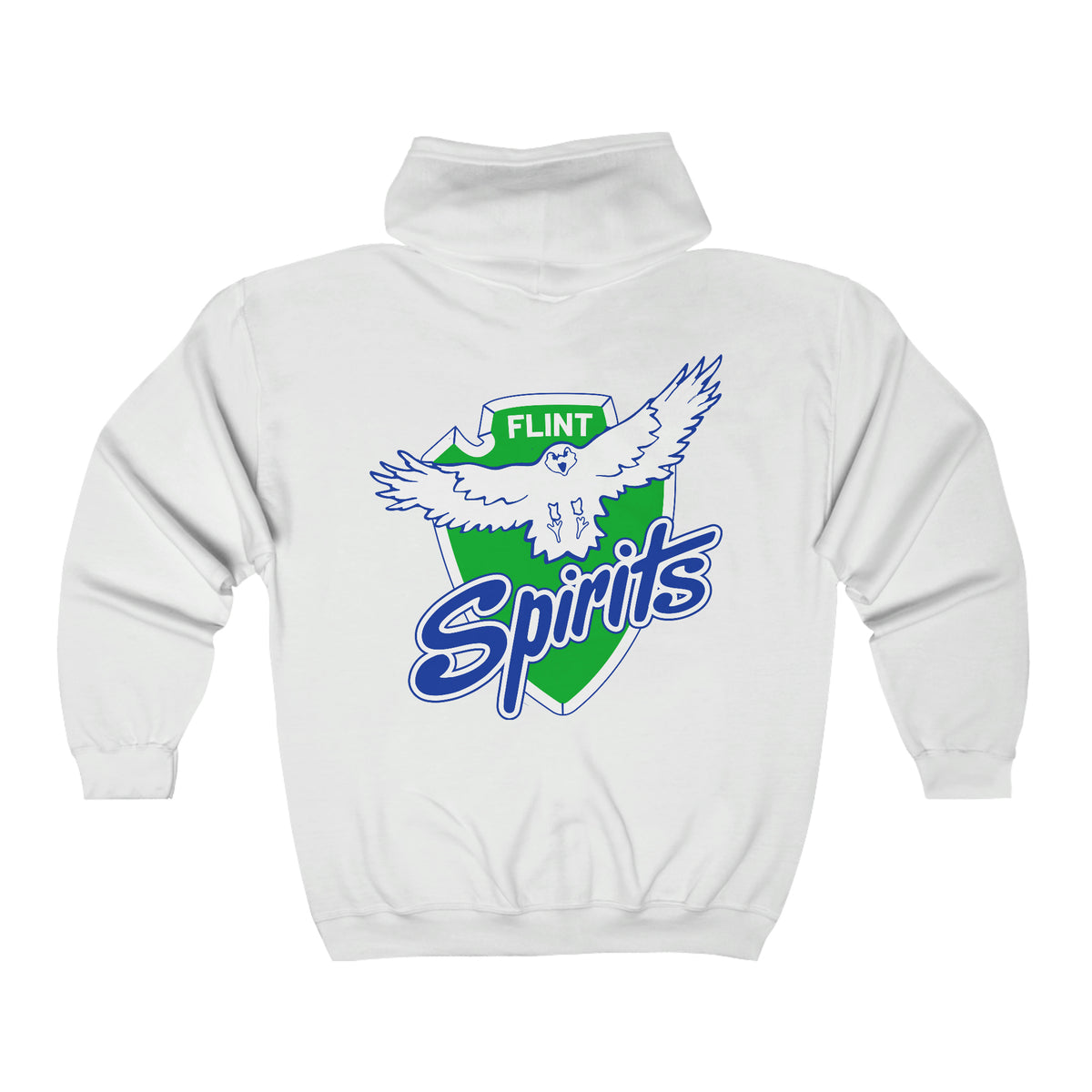 Flint Spirits Hoodie (Zip) – Vintage Ice Hockey