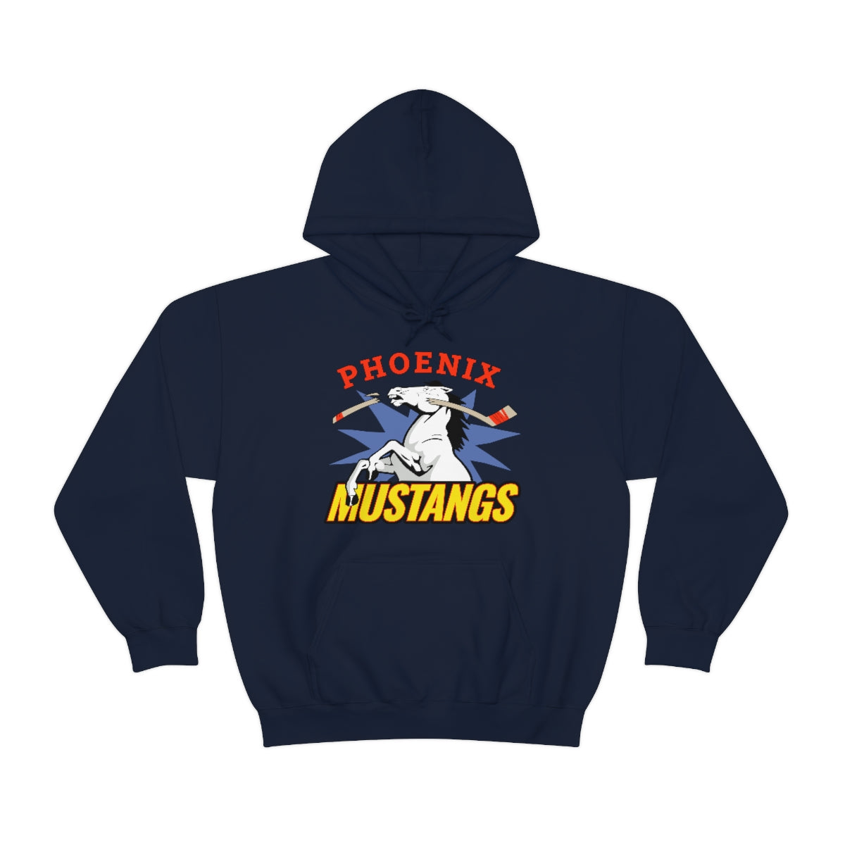 Phoenix Mustangs Hoodie – Vintage Ice Hockey