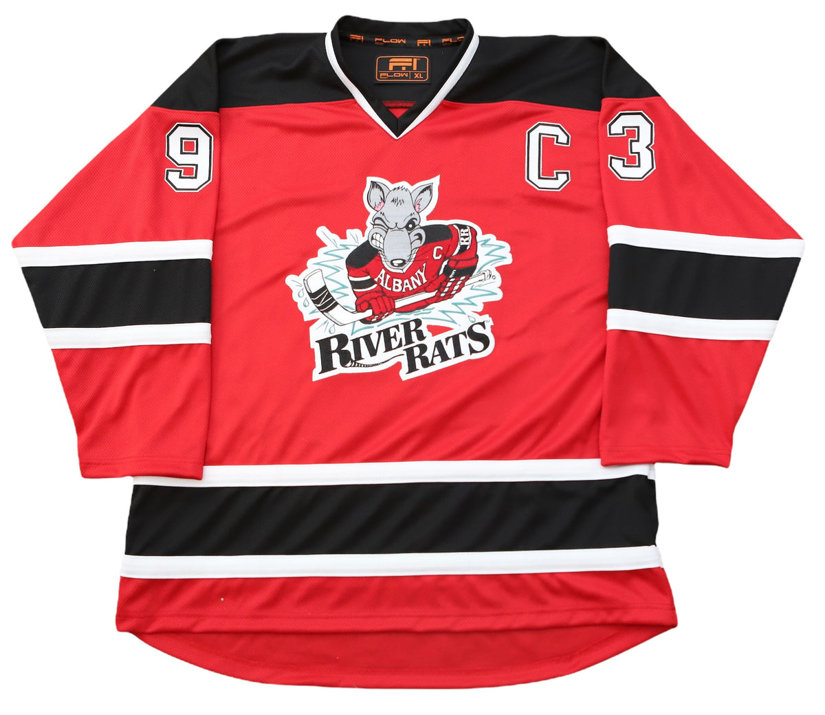 Albany River Rats® 1990s Red Jersey (CUSTOM - PRE-ORDER) – Vintage Ice ...