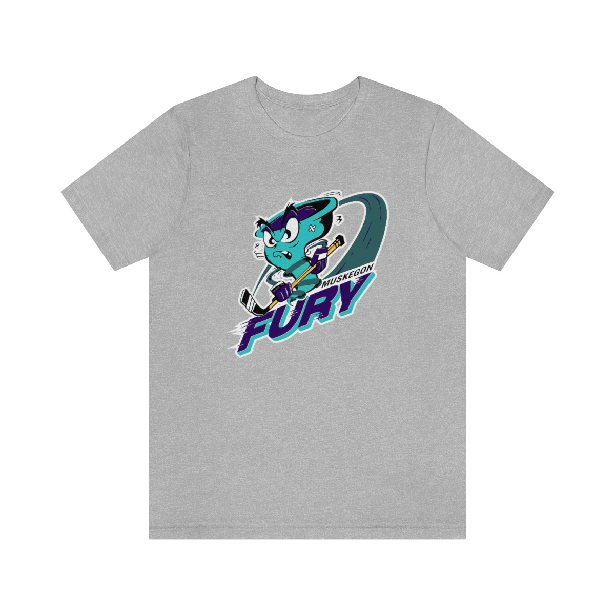 Muskegon Fury T-Shirt (Premium Lightweight) – Vintage Ice Hockey
